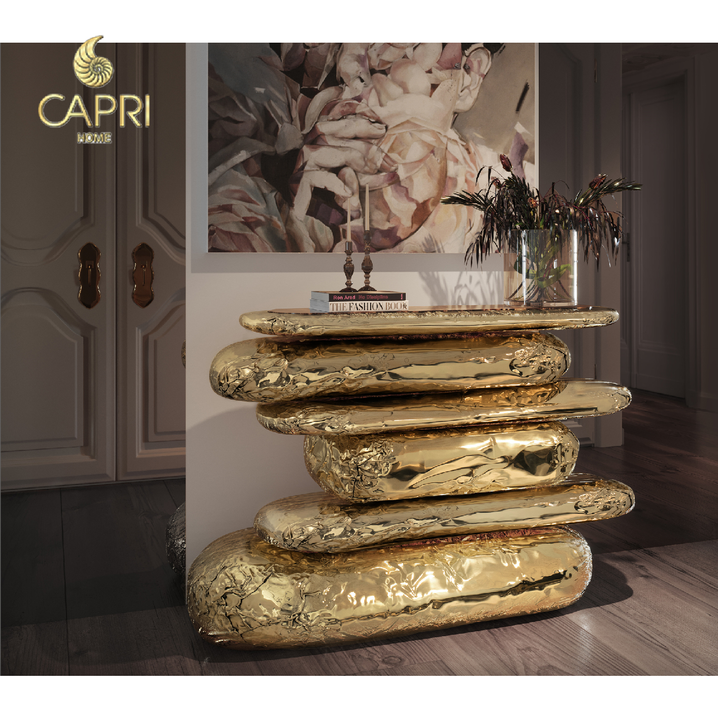 Nội thất Capri Home: "Kệ Console Cao Cấp Bocadolobo Stonehenge - BOL043 ...